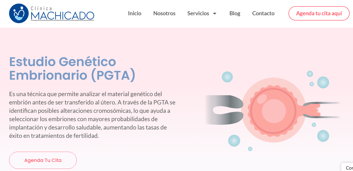 Estudio Genético Embrionario (PGTA) - Clinica Machicado
